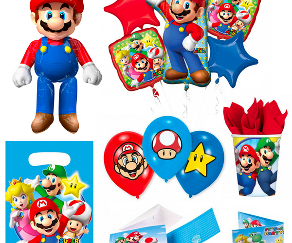 Super Mario Dekorationen kaufen – Partywinkel